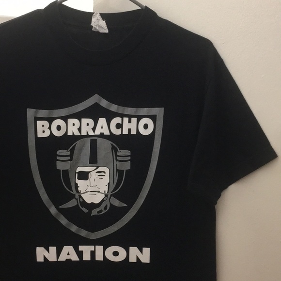 NFL | Shirts | Nfl Las Vegas Raiders Borracho Nation Tshirt | Poshmark